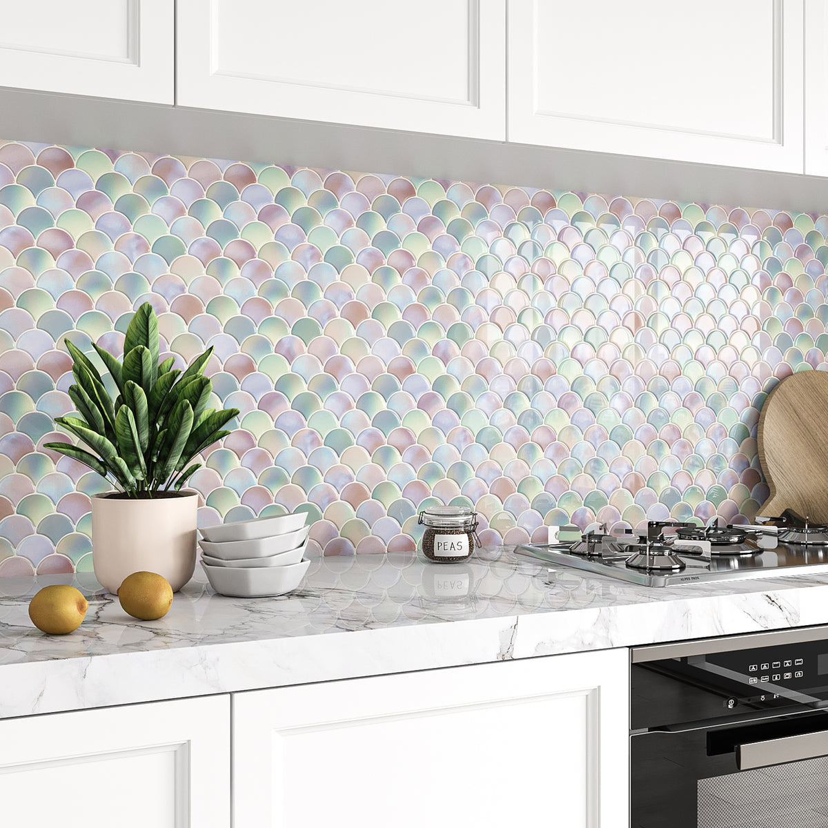 VEELIKE Fish Scale Backsplash Tile – Veelike