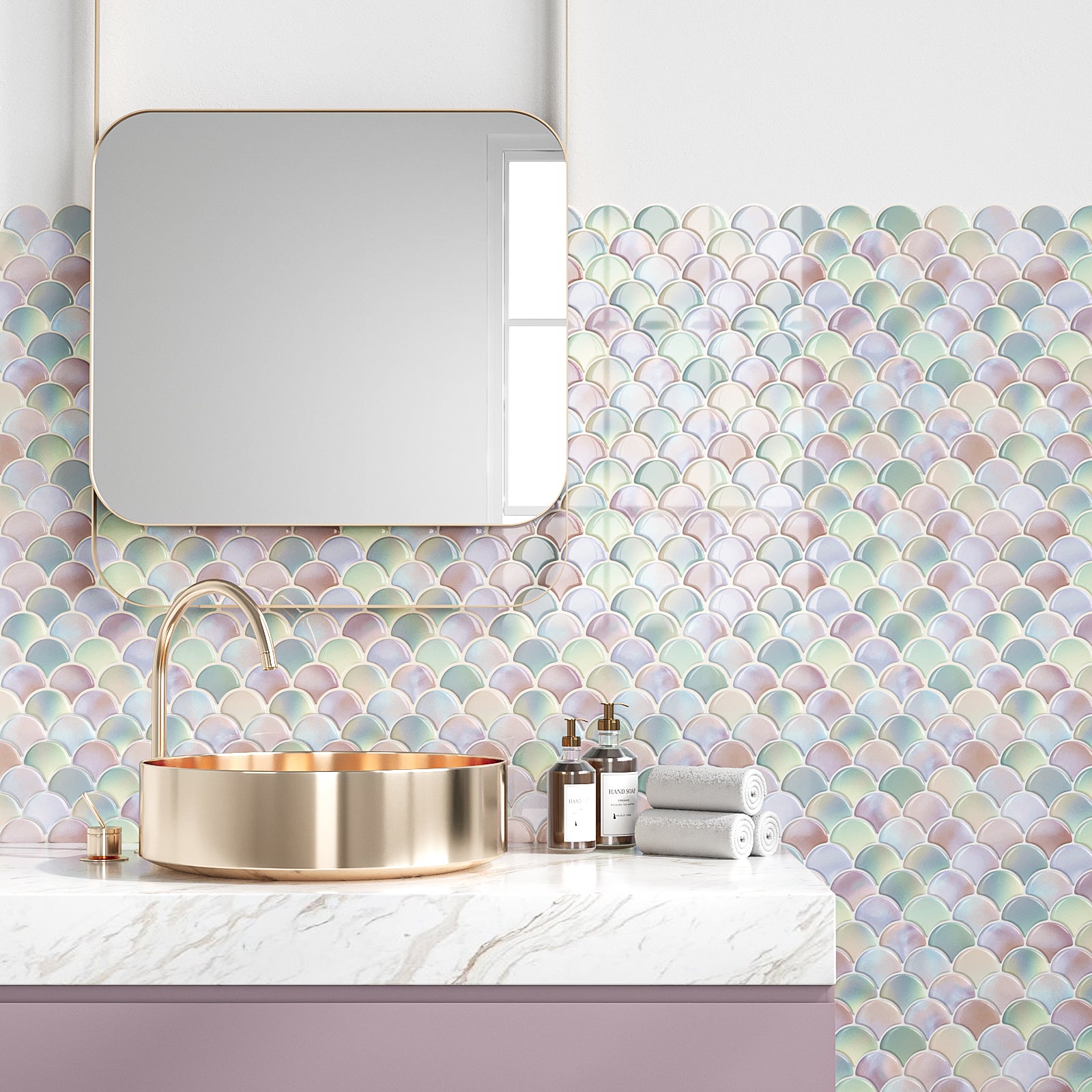 VEELIKE Fish Scale Backsplash Tile – Veelike