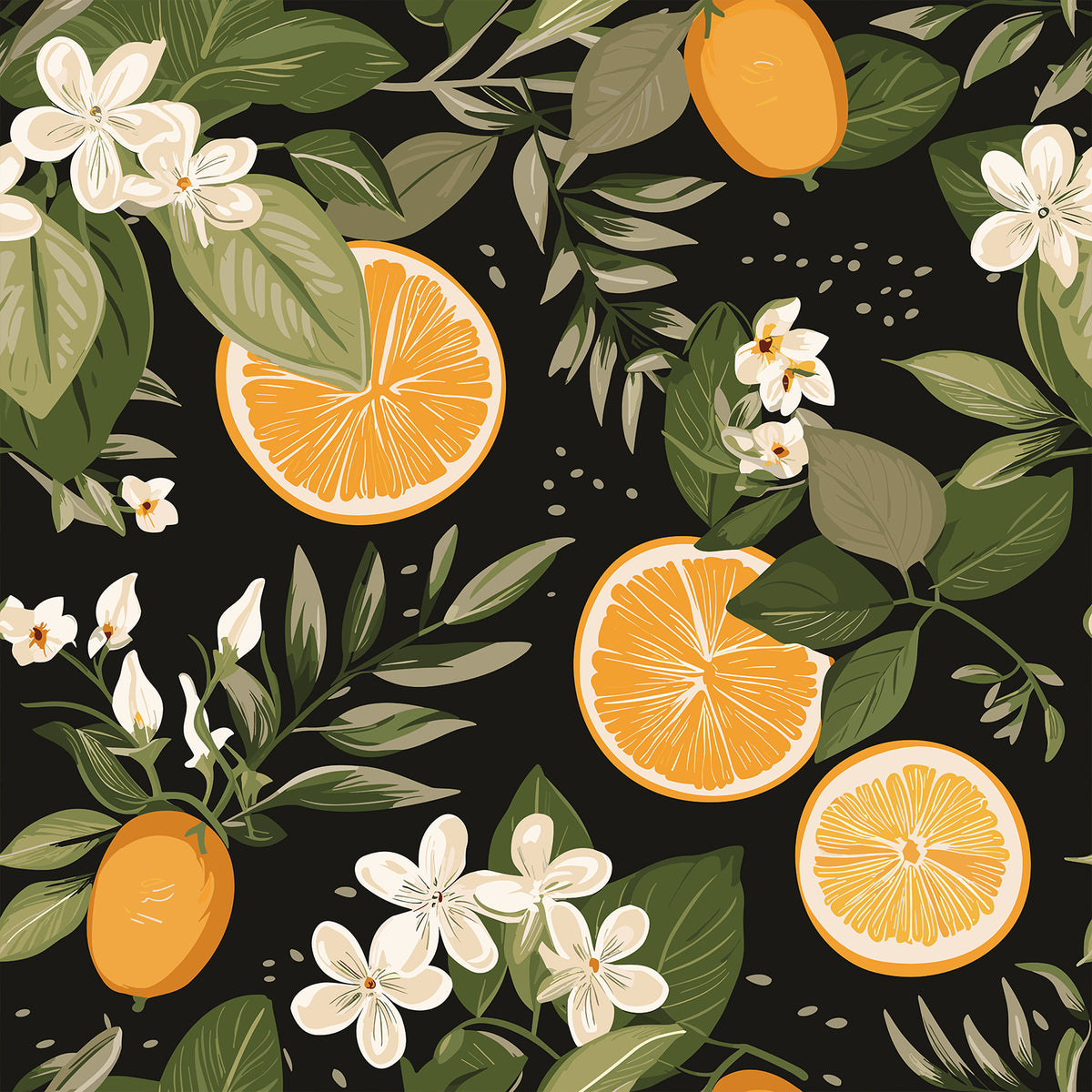 VEELIKE Dark Lemon Wallpaper – Veelike
