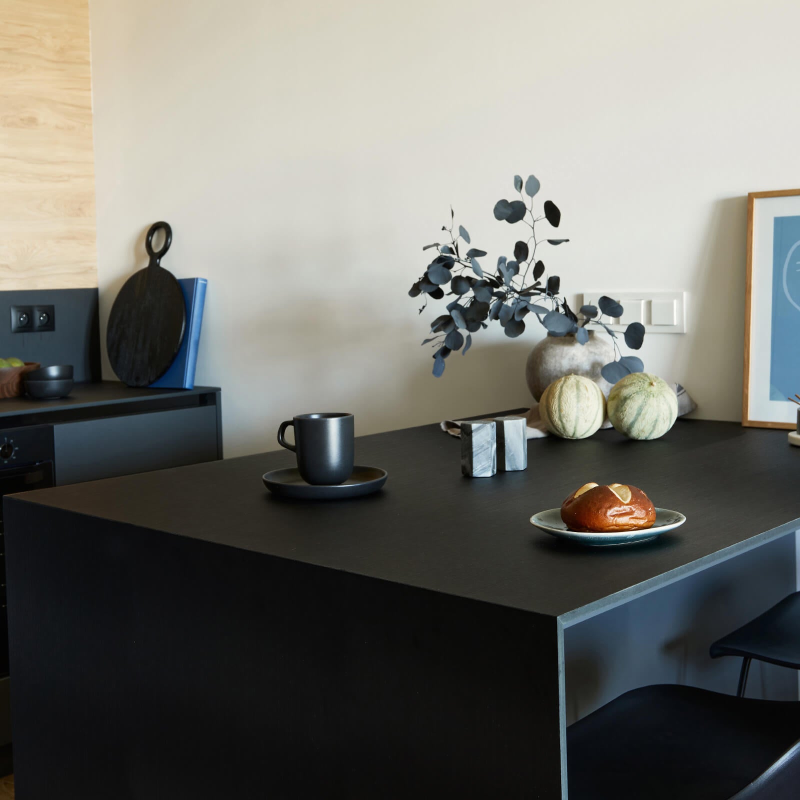 VEELIKE Black Brushed Stainless Steel Contact Paper – Veelike