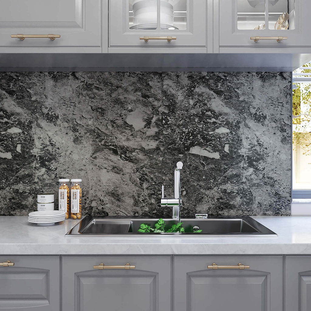 VEELIKE Matte Grey Marble Contact Paper – Veelike