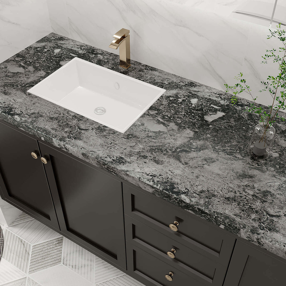 VEELIKE Matte Grey Marble Contact Paper – Veelike