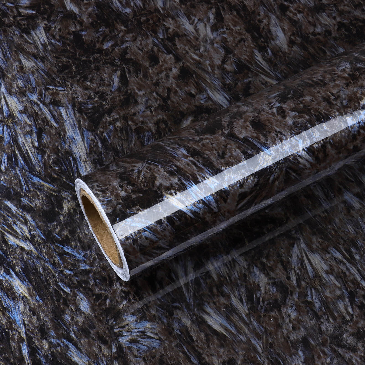 VEELIKE Glossy Brown Marble Contact Paper – Veelike