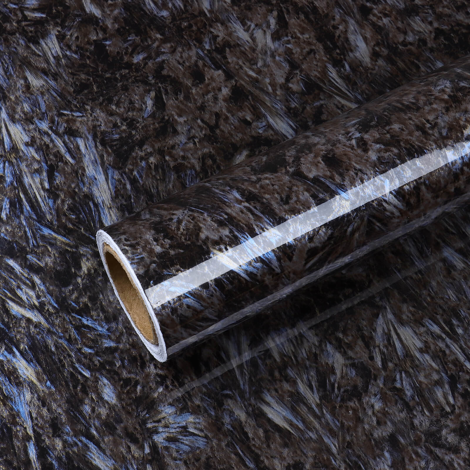 VEELIKE Glossy Brown Marble Contact Paper – Veelike