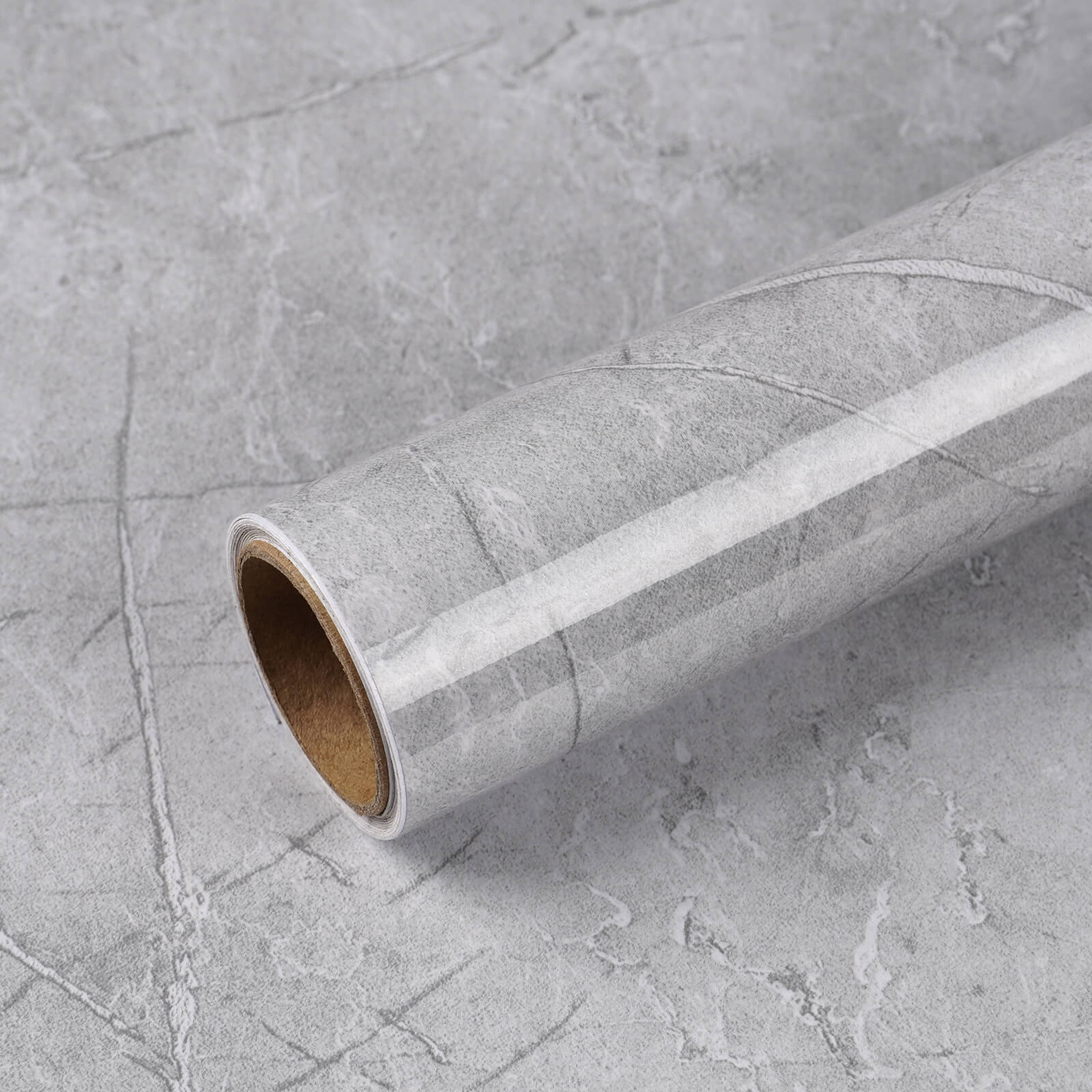 VEELIKE Glossy Grey Marble Contact Paper – Veelike