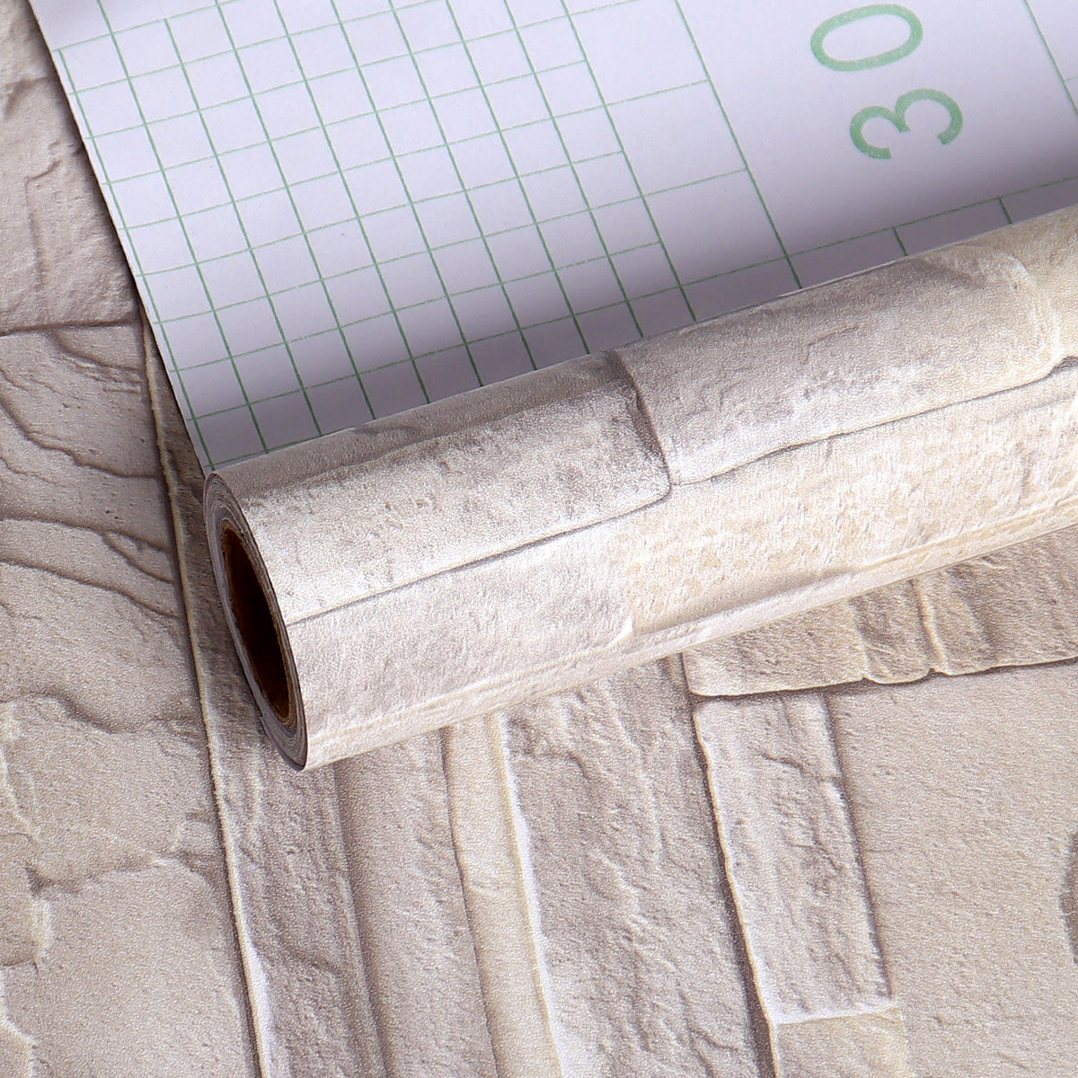 VEELIKE 3D Stacked Brick Contact Paper – Veelike