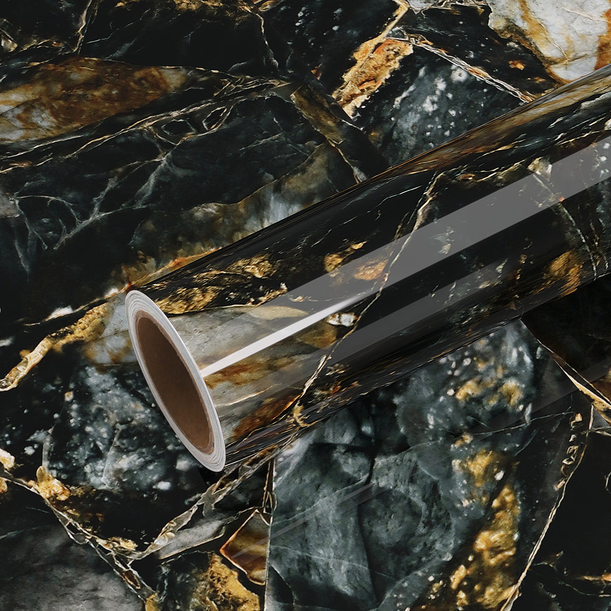 VEELIKE Glossy Slate Gold Marble Countertop Contact Paper – Veelike