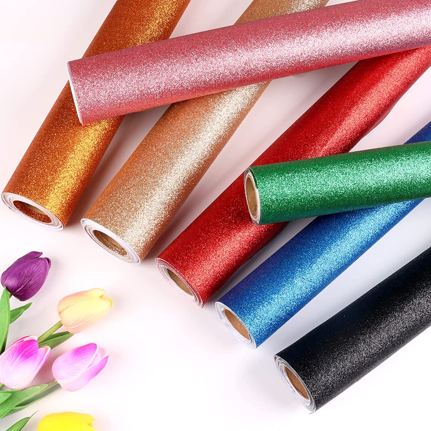 VEELIKE Green Glitter Contact Paper – Veelike