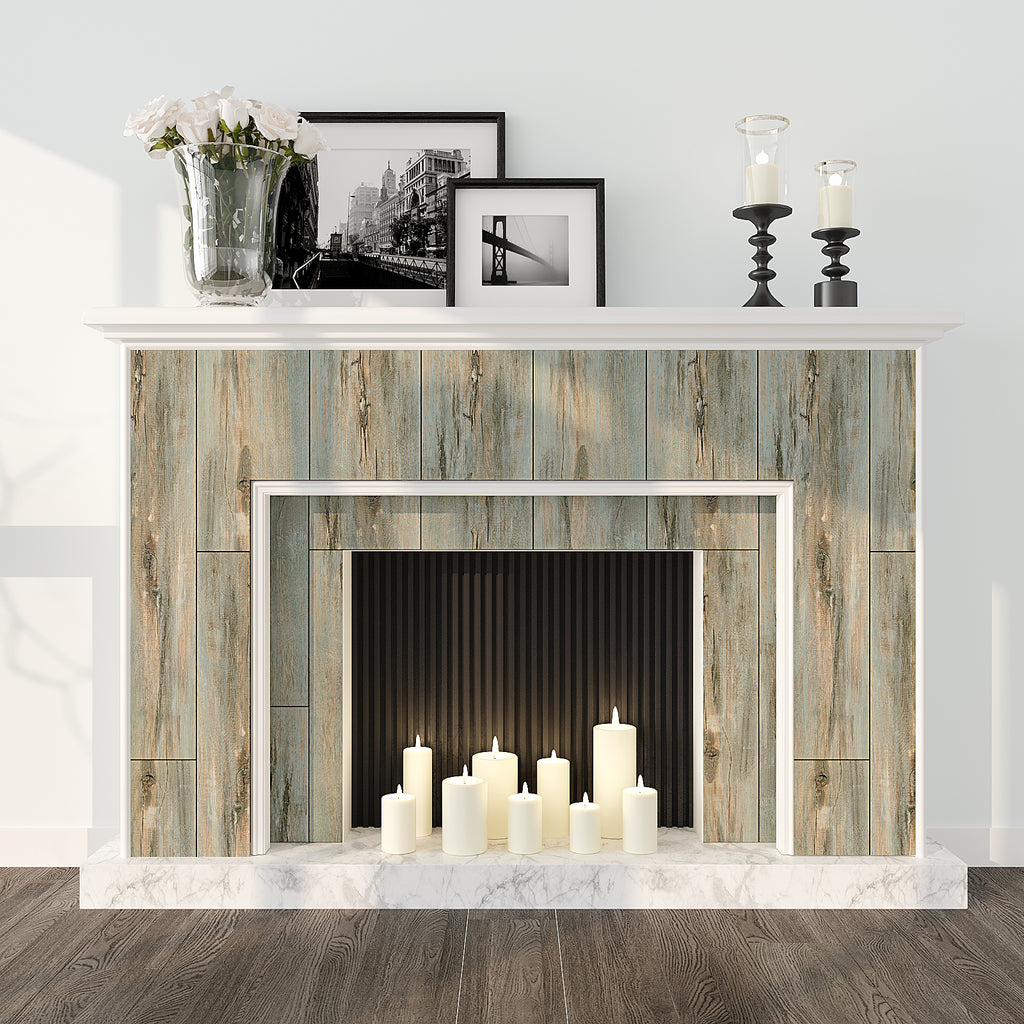 VEELIKE Rustic Driftwood Vinyl Plank Flooring 6''x36'' – Veelike